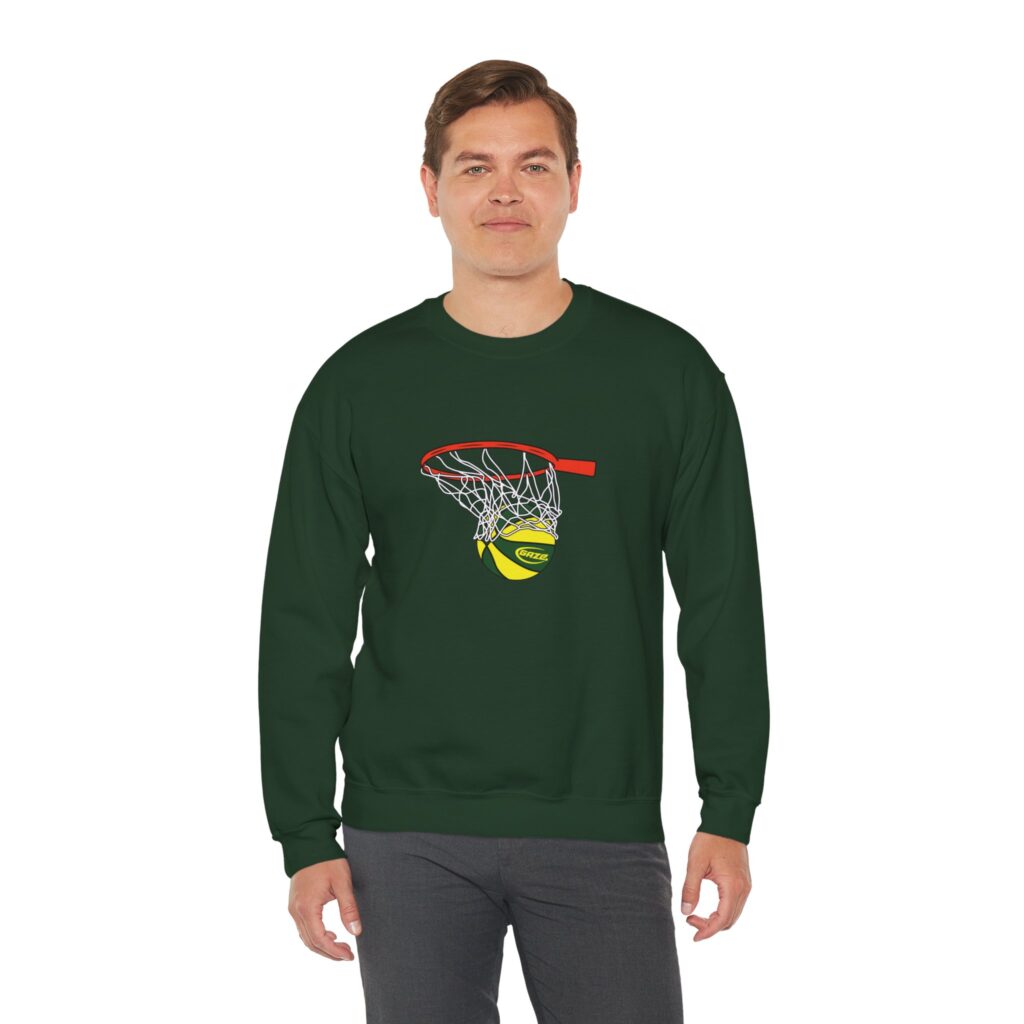 Hoop Logo Crewneck Sweatshirt – Gaze Website
